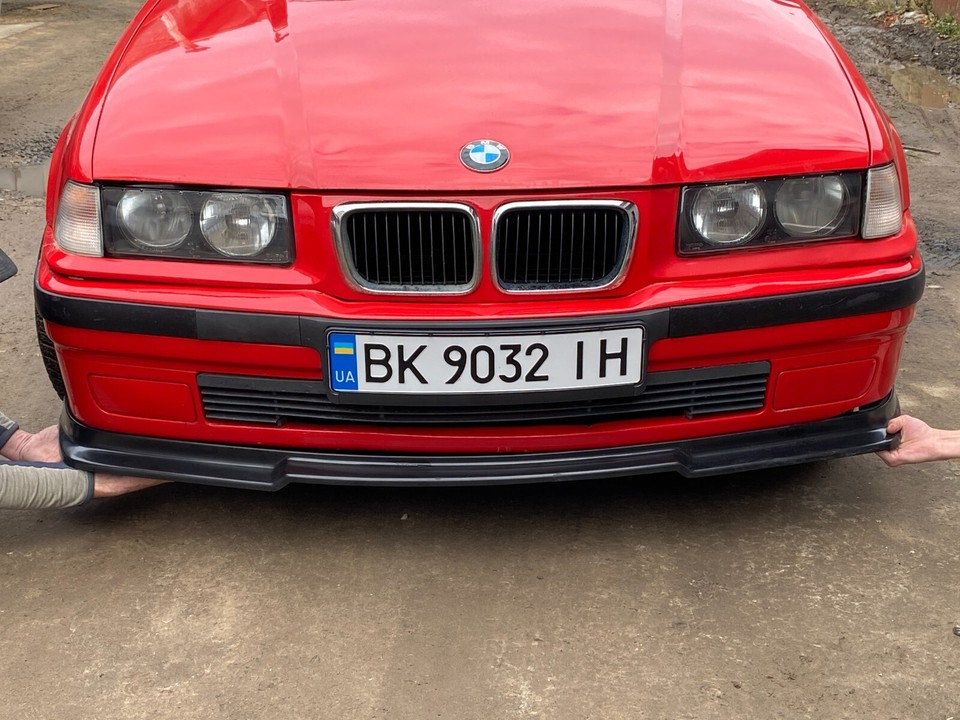 BMW E36 NON M3 front splitter lip spoiler prelift and facelift abs ...