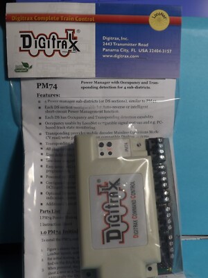 Digitrax - PM74 NIB | eBay