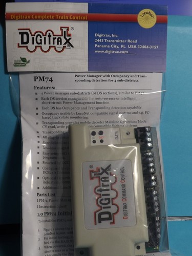 Digitrax - PM74 NIB | eBay
