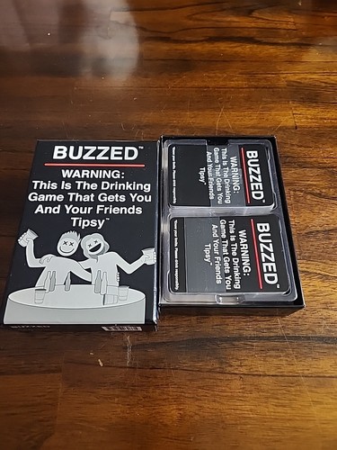 Buzzed Drinking Game (Book)New In Box | eBay