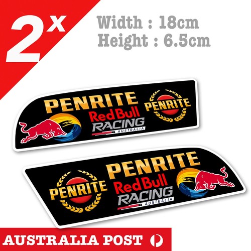 Red Bull Racing Australia PENRITE Logo Decal Stickers | eBay Australia