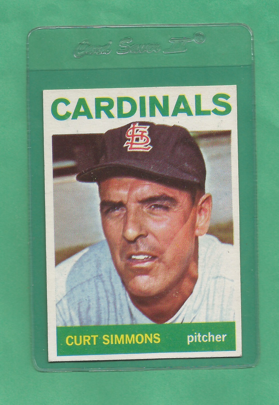 1964 Topps St. Louis Cardinals Curt Simmons # 385 NM-MT Tough Low Pop ...