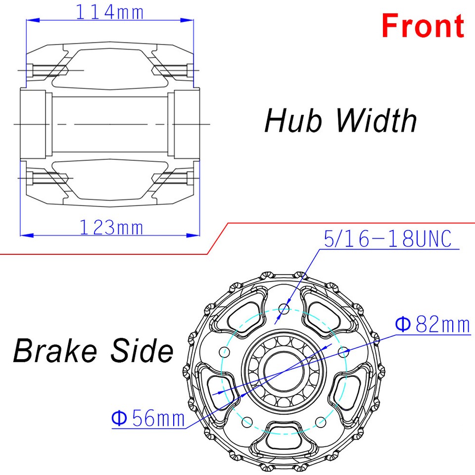 19X2.5 16X3 Fat Spoke Wheels Rims for Harley Sportster Iron 883 XL883N ...