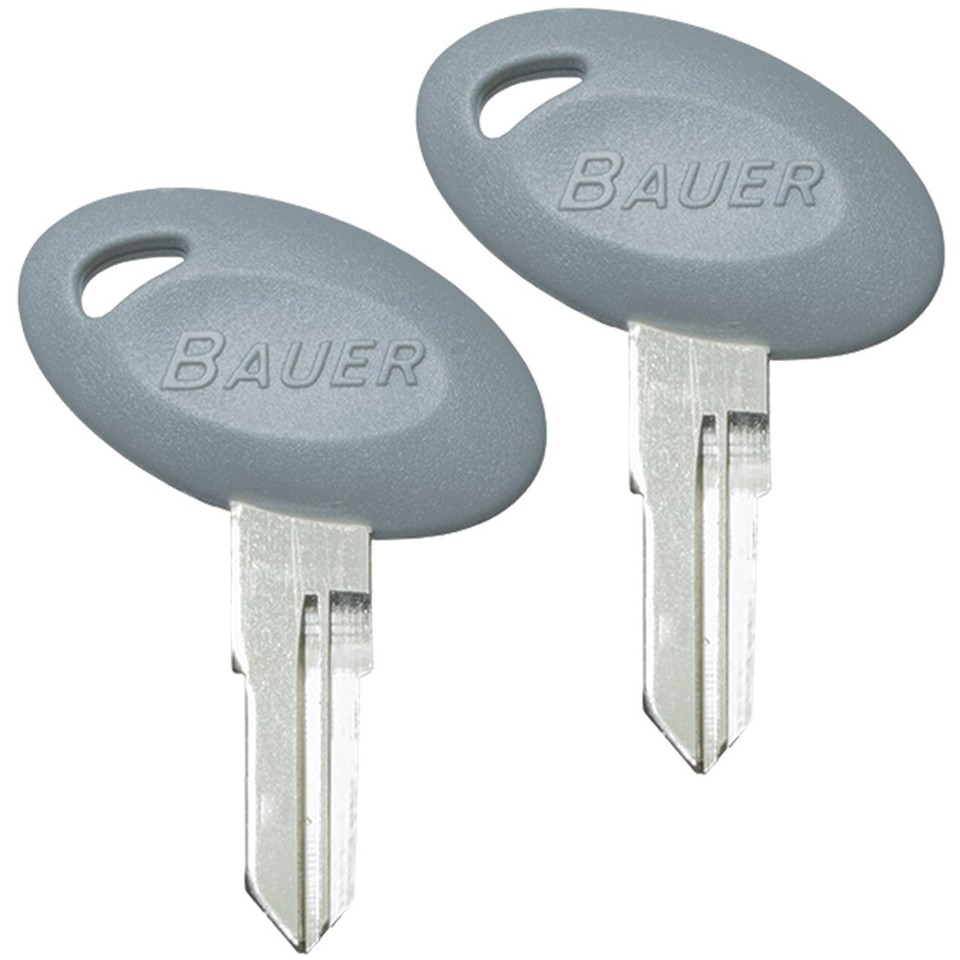 1 Pair (2 keys) Bauer 700 Series Precut RV Keys SELECT YOUR KEY CODE ...