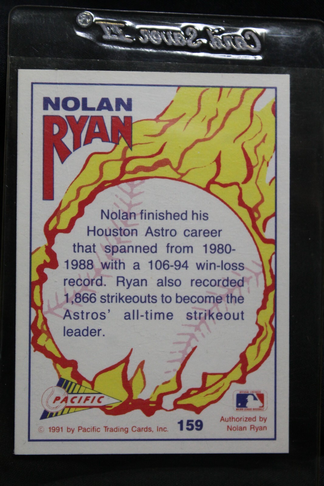 1991 pacific nolan ryan houston star baseball card worth grading | eBay