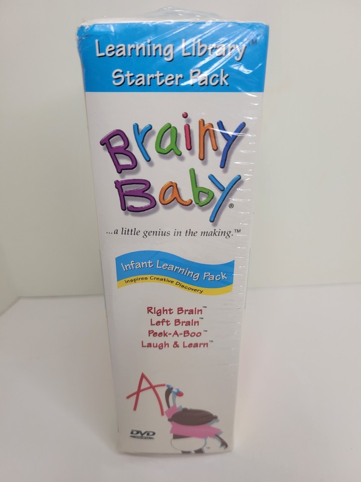 BRAINY BABY - Brainy Baby: Infant Learning Pack (4 DVD) - Box Set NEW ...
