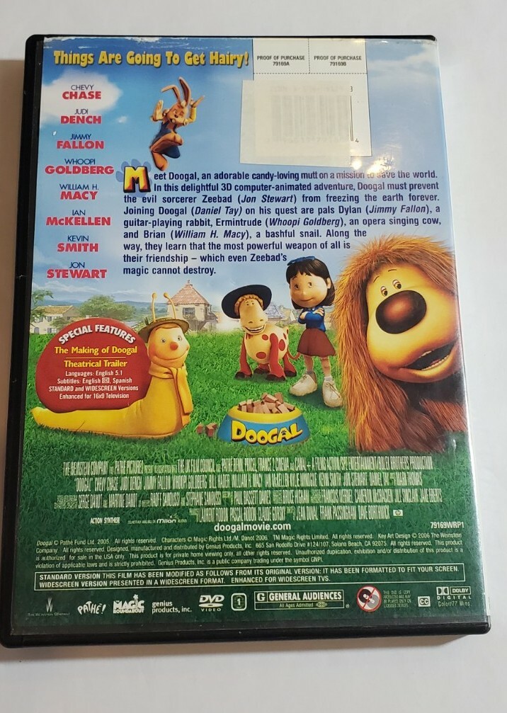 Doogal - DVD - GOOD 796019791694| eBay