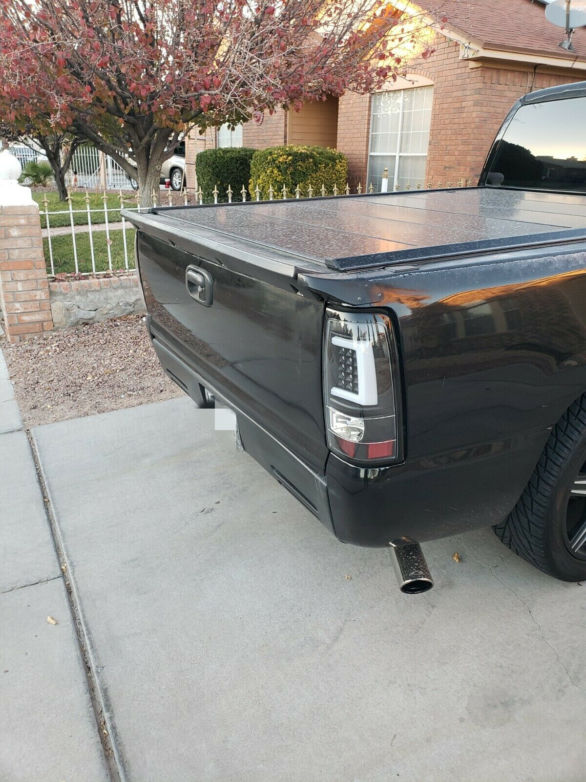 For 99-06 Chevy Silverado GMC Sierra Tailgate Rear Spoiler Wing SS ...