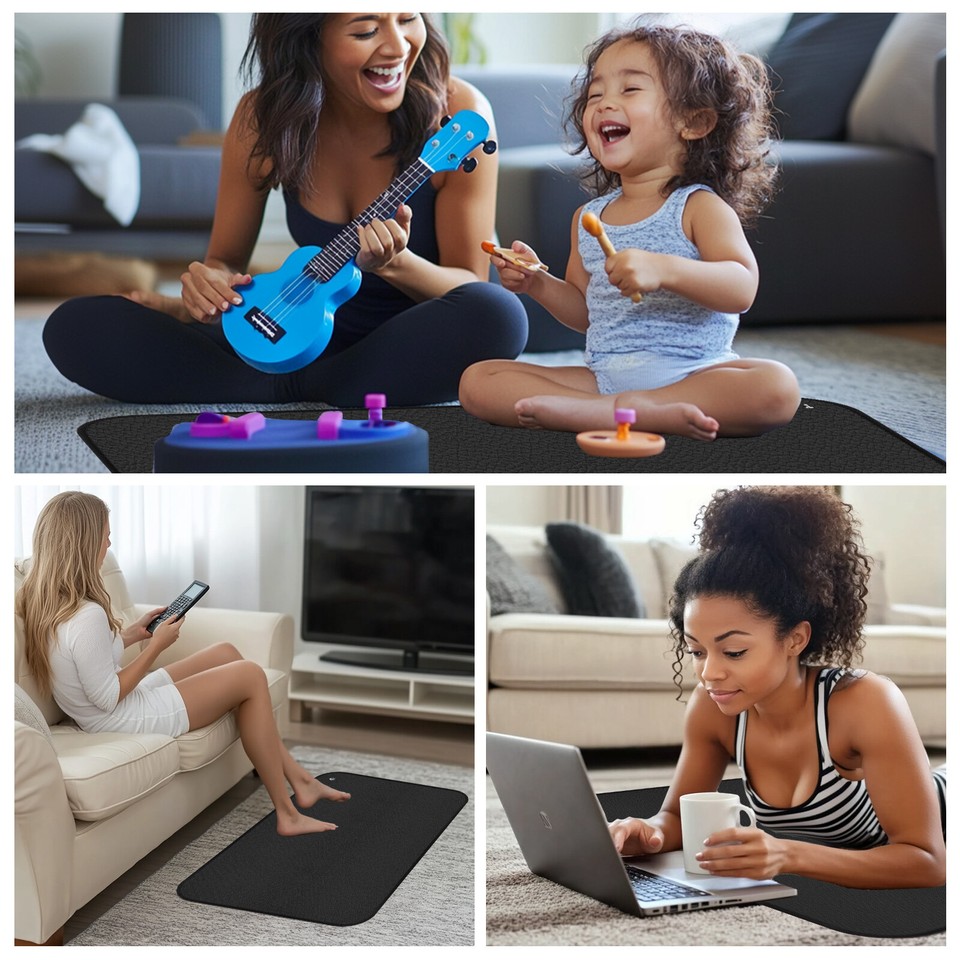 Grounding Mat | 24x16 in Earthing Pad for Relieving Stress, Anxiety ...