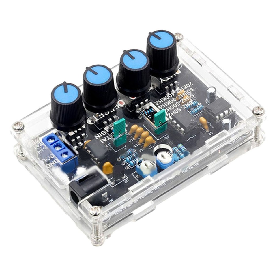 Sine Triangle Square Wave Signal Generator DIY Kit with Adjustable Duty ...