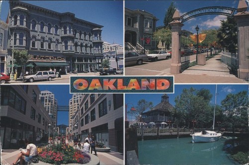 Oakland,California Landmarks & City Views Collage,CA Alameda County ...