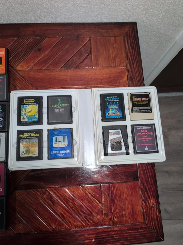 ATARI 50 Games Cartridges, VINTAGE ATARI GAME CASE | eBay