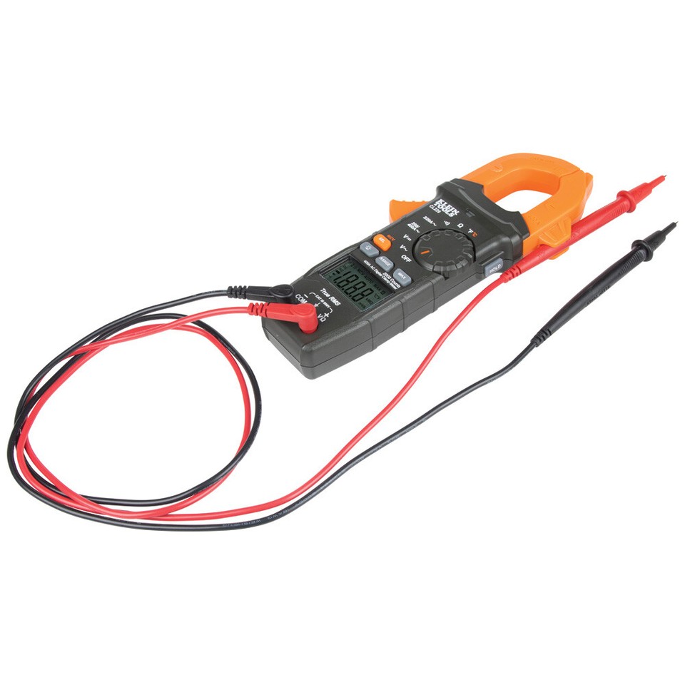 Klein Tools CL220 Digital Clamp Meter, AC Auto-Ranging 400 Amp with ...