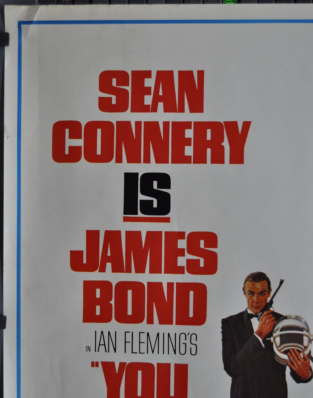 You Only Live Twice 1967 ORIG 45X59 SUBWAY 2-SHEET MOVIE POSTER SEAN ...