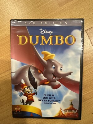 Dumbo DVD 2011 Disney Mrs. Jumbo Circus Timothy Mouse Sealed ...