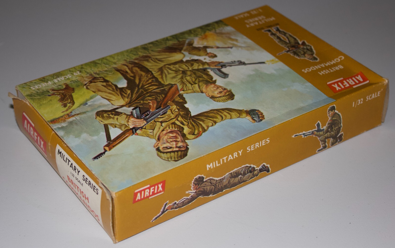 Airfix Toy Soldiers Boxed british commandos 1/32 Scale complete set ...
