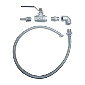 Stainless Steel Valve & Weldless Bulkhead Braided Strainer Boil Kettle ...