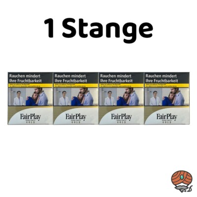 1 Stange FairPlay GOLD Zigaretten XXXL Schachtel 8x33 Stück | eBay