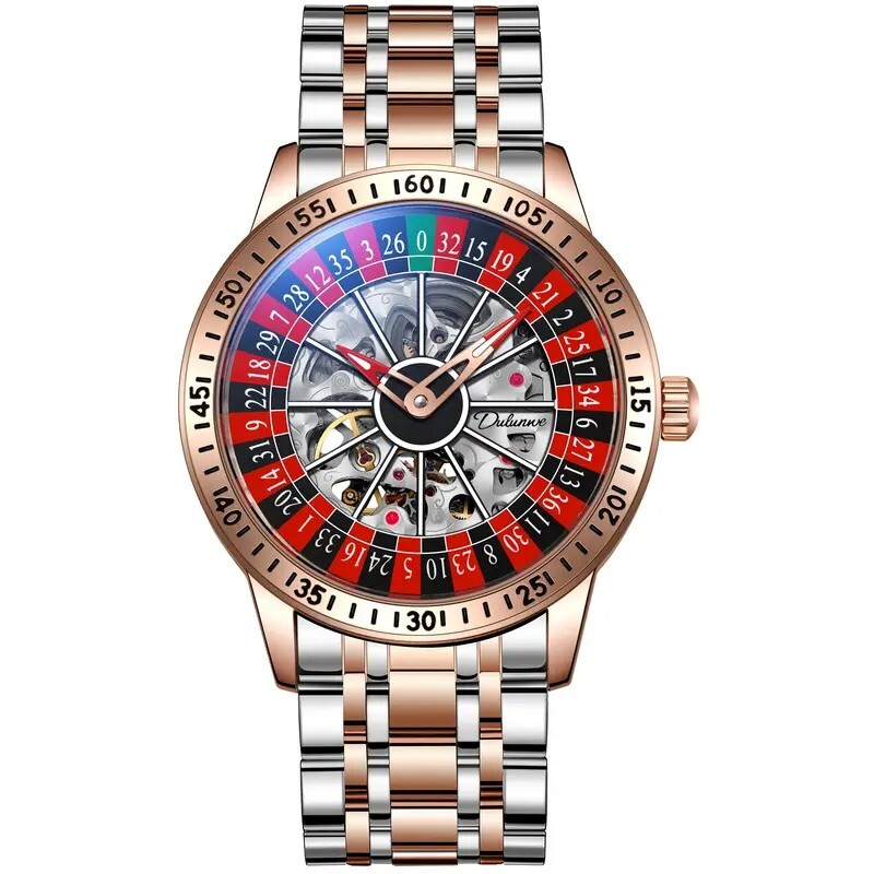 MUKUO WATCH ROULETTE AUTOMATIC MECHANICAL WATERPROOF | eBay