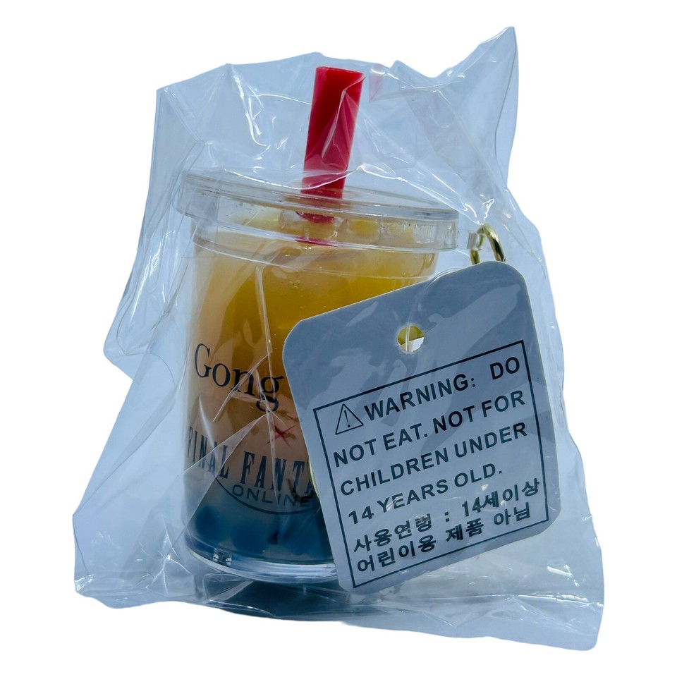 Gong Cha x Final Fantasy XIV Collab Brown Sugar Fat Chocobo Boba Tea ...