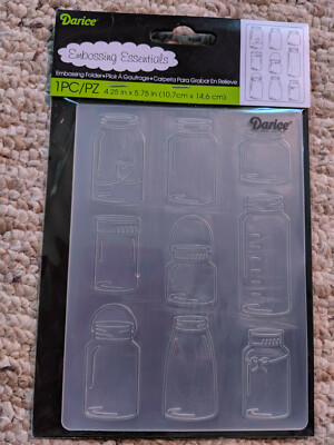 Darice embossing folder Jars | eBay