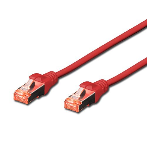 WP CABLING CAT. 6 S-FTP 3m LS0H PATCH CABLE RED | eBay