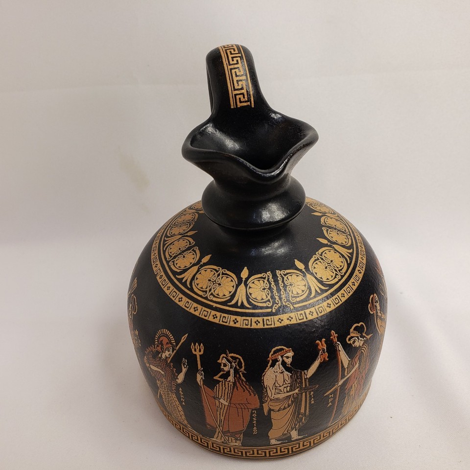 Aphrodite Demeter Athena Hera Zeus Ancient Greek Art Rare Pottery Vase ...
