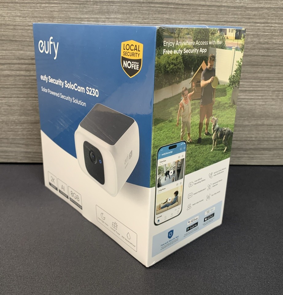 eufy security S230 SoloCam , Solar-Powered, Wireless Outdoor Camera ...