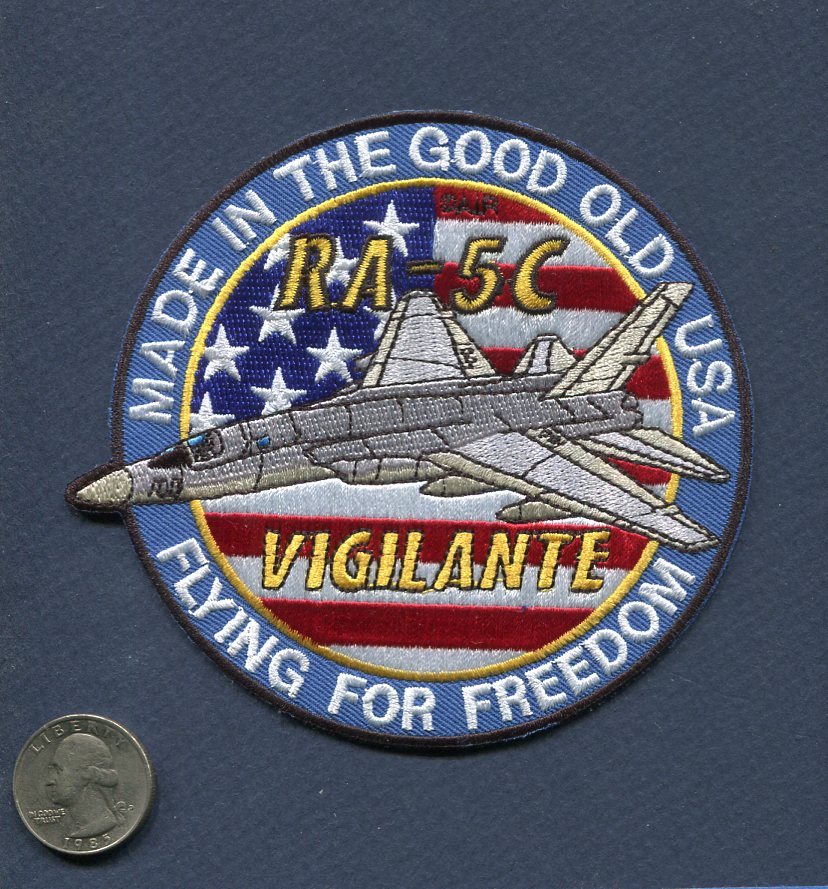 RA-5C VIGILANTE NAVY North American Aviation RVAH RECON Squadron ...