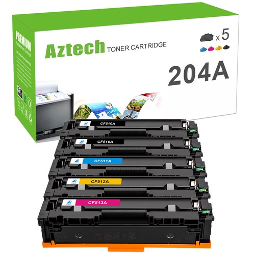 1-5 Pack CF510A Toner Cartridge for HP 204A LaserJet Pro MFP M180n ...