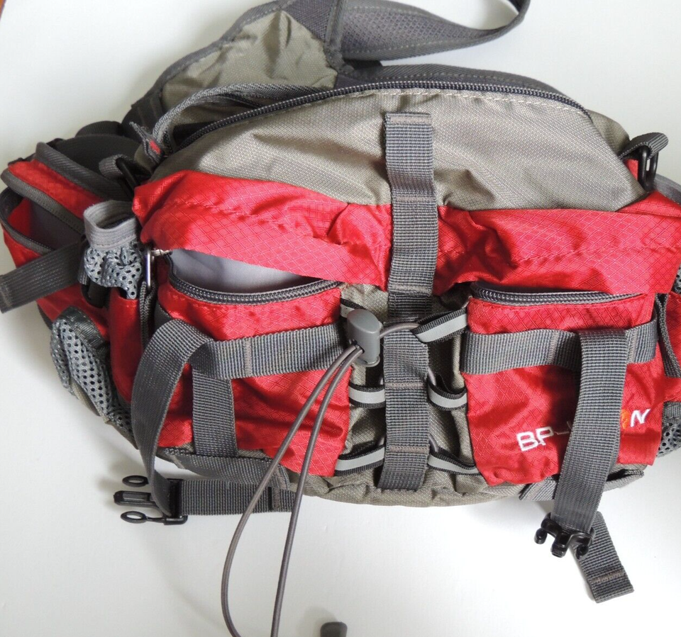 BP Vision Outdoor Waist Fanny Pack Many Pockets Hiking Fishing Camping ...