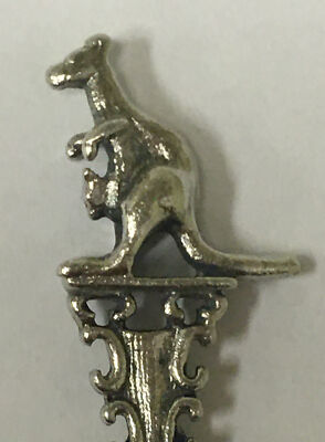 Vintage Souvenir Spoon Collectible Kangaroo w/ Joey | eBay
