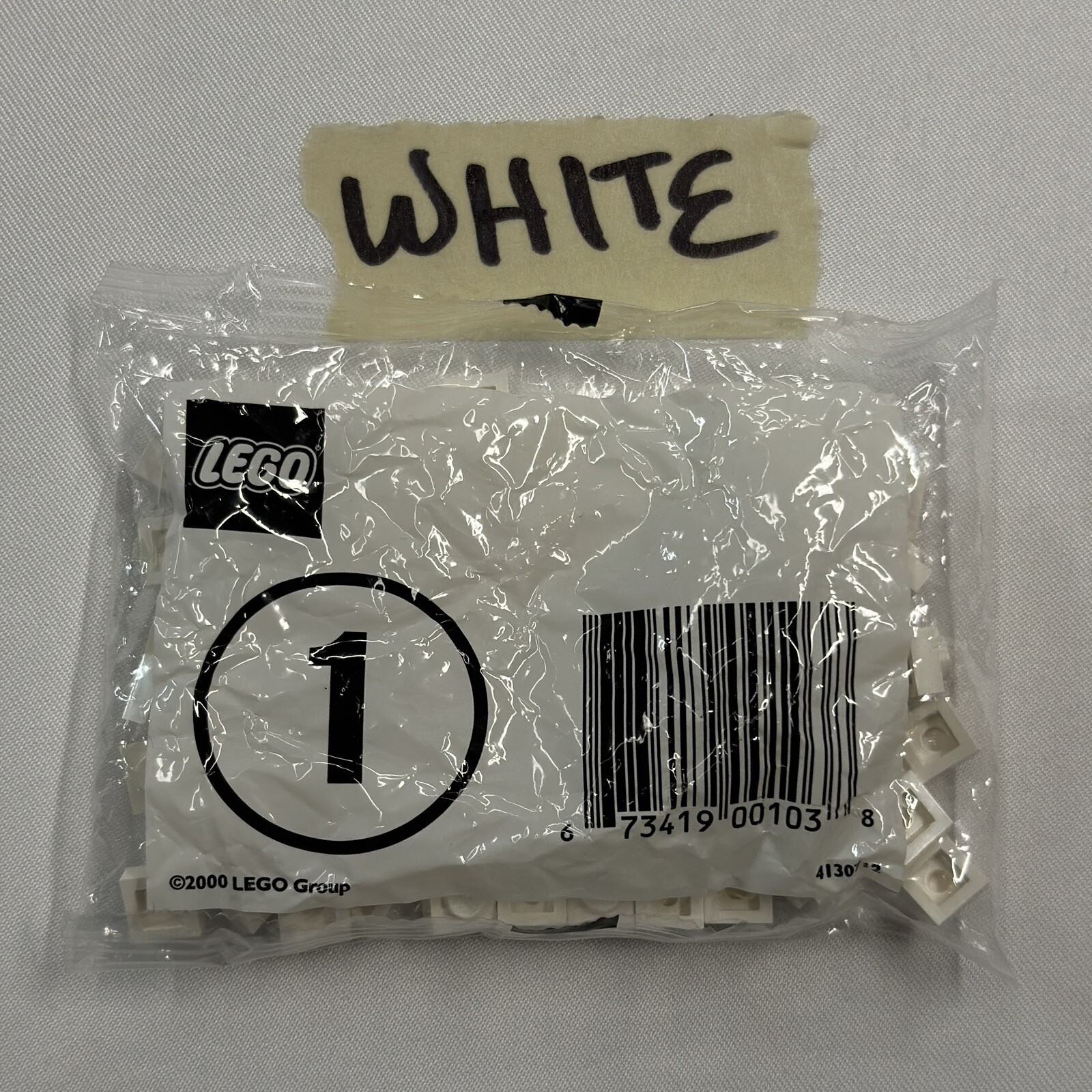 Lego 100 New White Plates 1 x 1 Stud Pieces | eBay