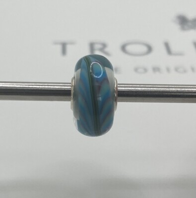 Trollbeads Blue Leaf Bead | eBay