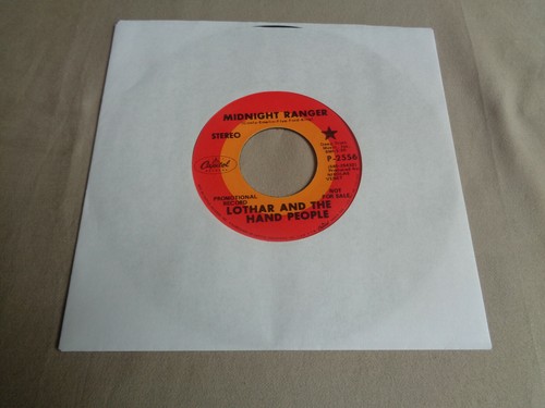 Lothar and The Hand People - Midnight Ranger - Capitol 7" Vinyl 45 ...
