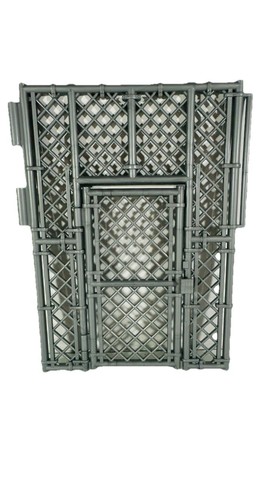 TNA Impact Lockdown Six Sides of Steel Wrestling Ring 2005 Marvel Cage ...