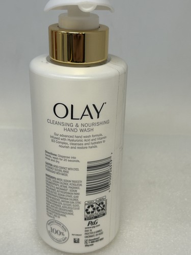 Olay Jasmine Hyaluronic Acid Hand Wash Soap B3 Cleansing & Nourishing ...