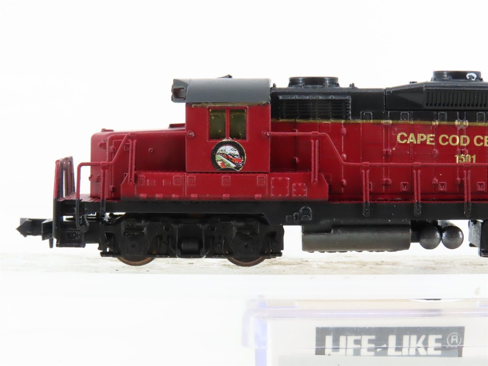 N Scale Life-Like Cape Cod Central GP18 Diesel Locomotive #1501 CUSTOM ...
