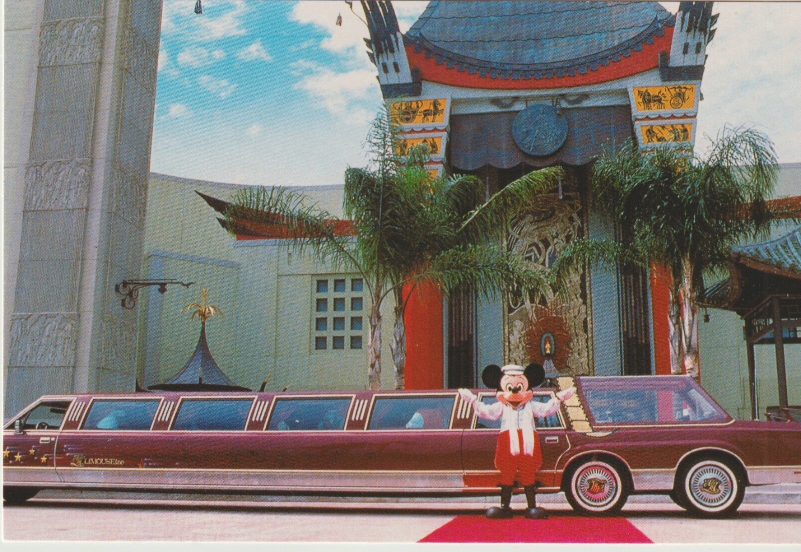 OFFICAL LIMOUSINE & MICKEY DISNEY MGM STUDIOS CONTINENTAL CHROME ...