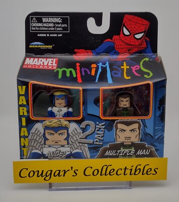 Marvel Minimates ANGEL & MULTIPLE MAN Variant Series Wave 31 New In Box ...