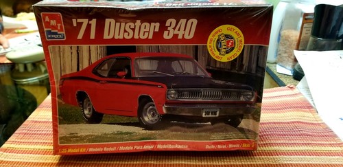 NEW SEALED! AMT ERTL 19'71 Plymouth Duster 340 1:25 Kit #8437 Ships ...