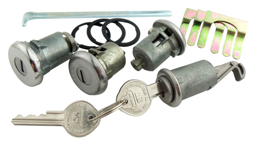 Door Trunk and Glovebox Lock Set For 1967-68 Pontiac Firebird 1968 ...