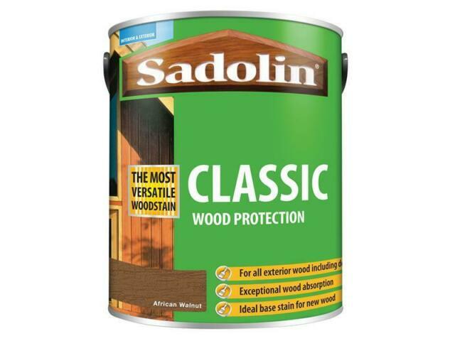 Sadolin 5028485 ‎African Walnut Woodstain - 5L for sale online | eBay UK
