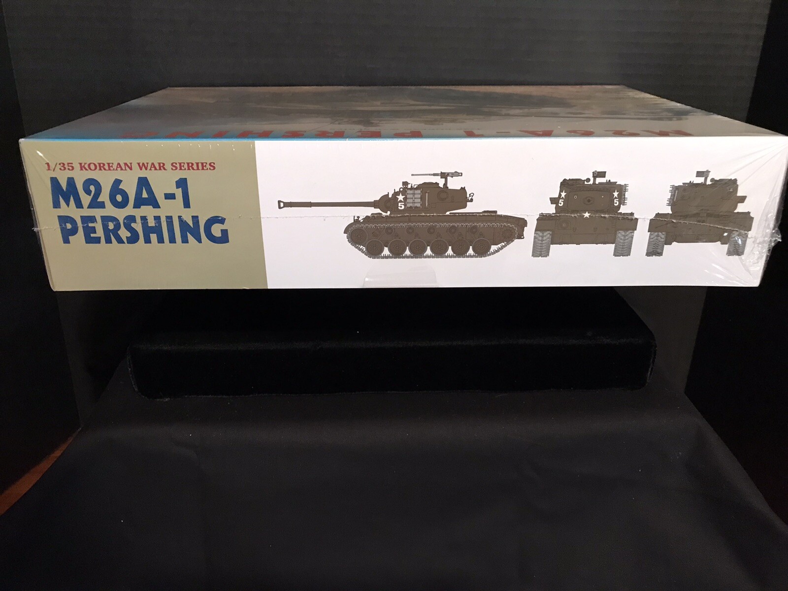 DRAGON 6801 M26A-1 PERSHING-KOREAN WAR SERIES MODEL KIT-NIB-1/35 SCALE ...