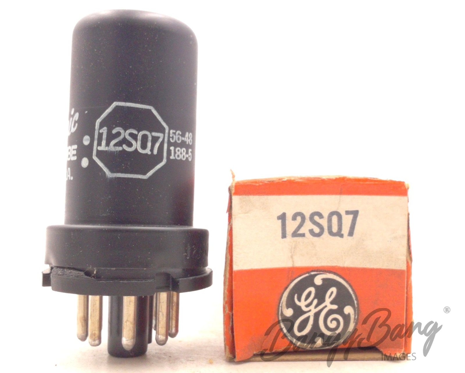 General Electric 12SQ7 Twin Diode Triode Audio Frequency Amplifier ...