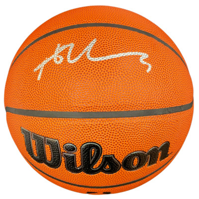 Anthony Edwards Autographed Wilson NBA Replica Basketball Minnesota ...