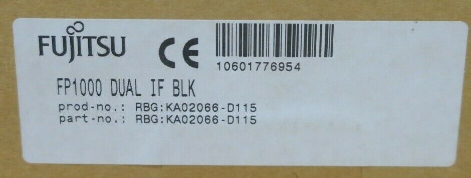 New Fujitsu FP-1000 Thermal Printer 180mm/s Dual I/F KA02066-D115 No AC ...