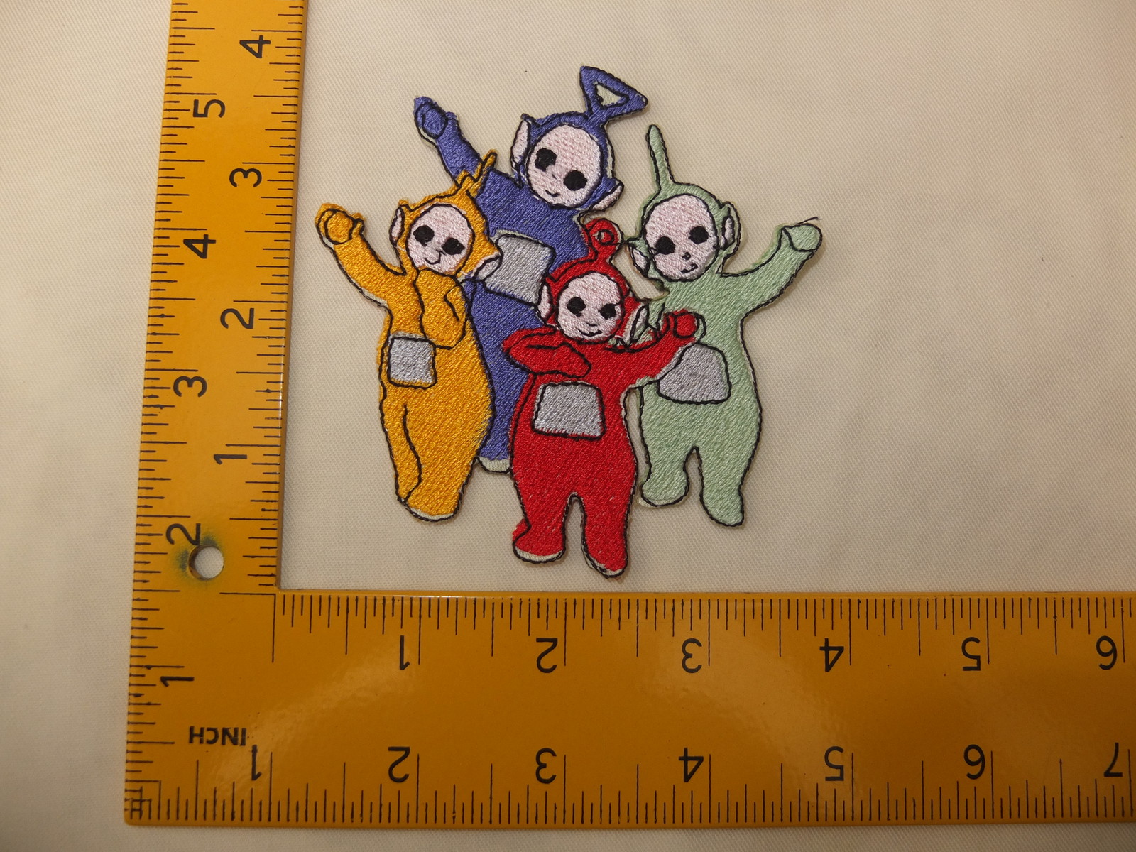EMBROIDERED Teletubbies Laa Laa Po Dipsy Tinky Winky Iron On / Sew On ...