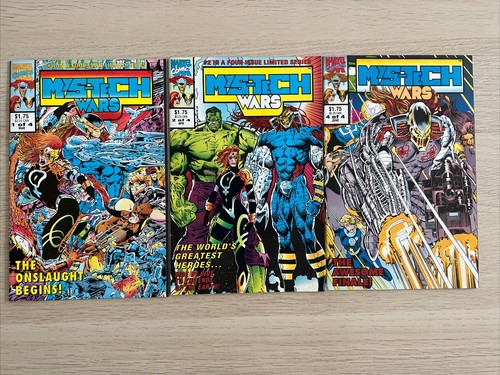 1993 MARVEL UK COMICS MYS-TECH WARS #1, 2 & 4 | eBay