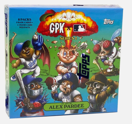 Topps 2022 Garbage Pail Kids GPK X MLB Series 2 PARDEE factory sealed 8 ...
